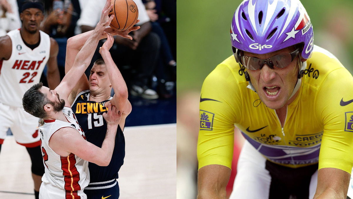 Despite Heartbreaking Defeat in NBA Finals Game 2, Lance Armstrong ...