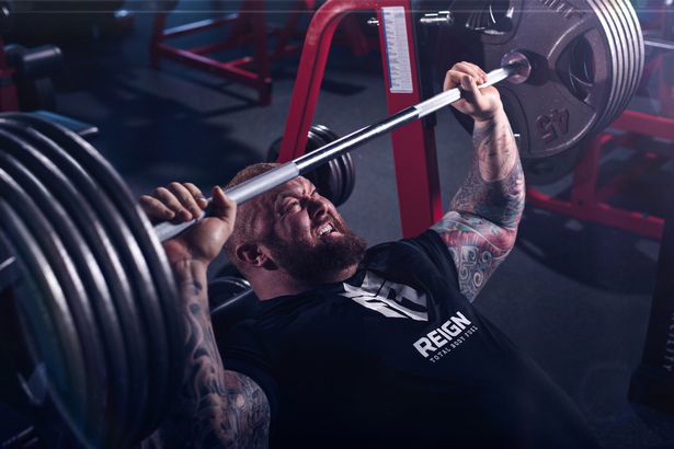 Former World’s Strongest Man Hafthor Bjornson Makes 145KG Incline Press ...