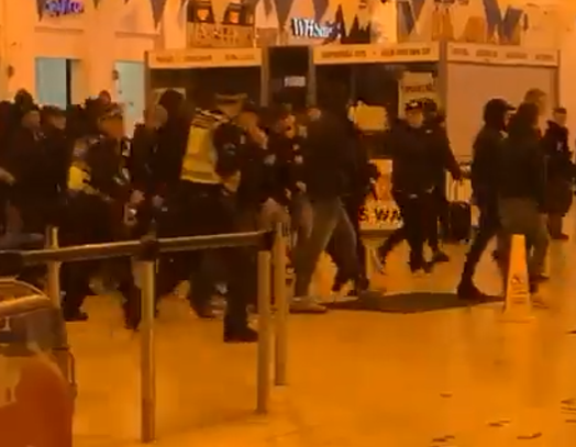 VIDEO: Massive Brawl Between English Soccer Fans Turns Into a Full ...