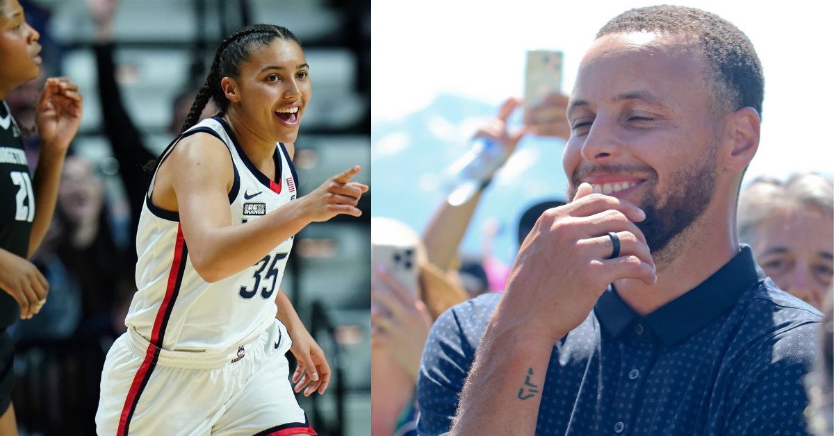 "Sky's The Limit": Stephen Curry Reps Azzi Fudd on Latest IG Post in ...