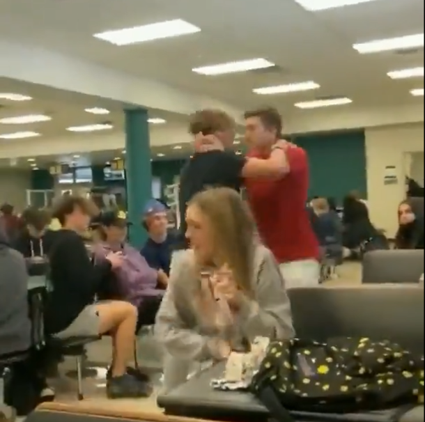 VIDEO: High School Cafeteria Fight Between Two Youngsters Ends in a ...