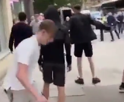 VIDEO: Soccer Fans Go Full WWE as They Engage in a Proper Street Brawl ...