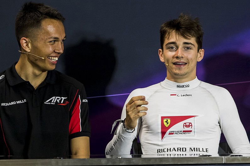 Watch: Alex Albon Takes a Cheeky Dig at Charles Leclerc, Reminding Him ...