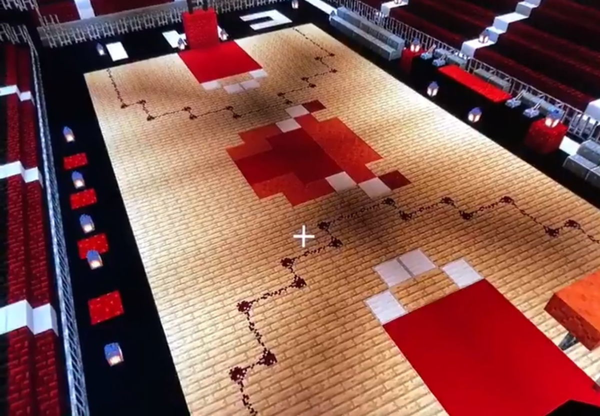 Minecraft Basketball Game