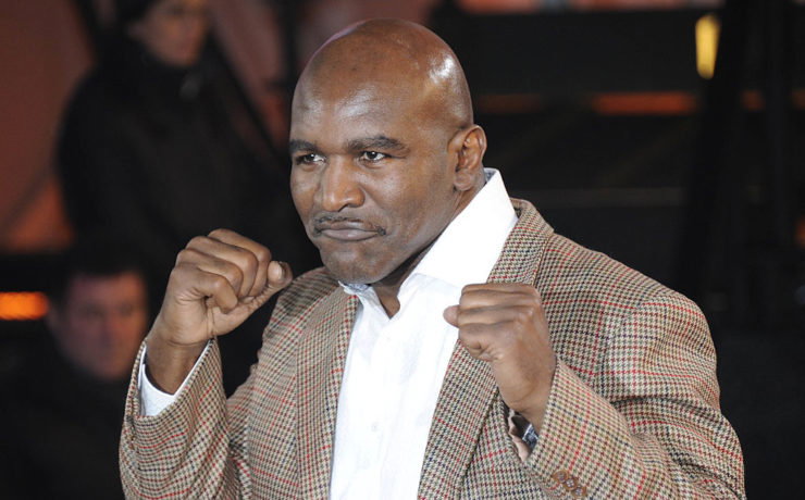 Evander Holyfield Ear Now Evander Holyfield Joins Mike Tyson's