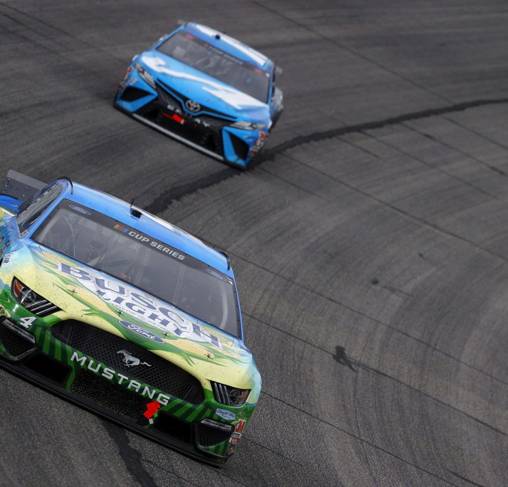 Watch: Denny Hamlin Lightens The Mood With His Face Mask Joke ...