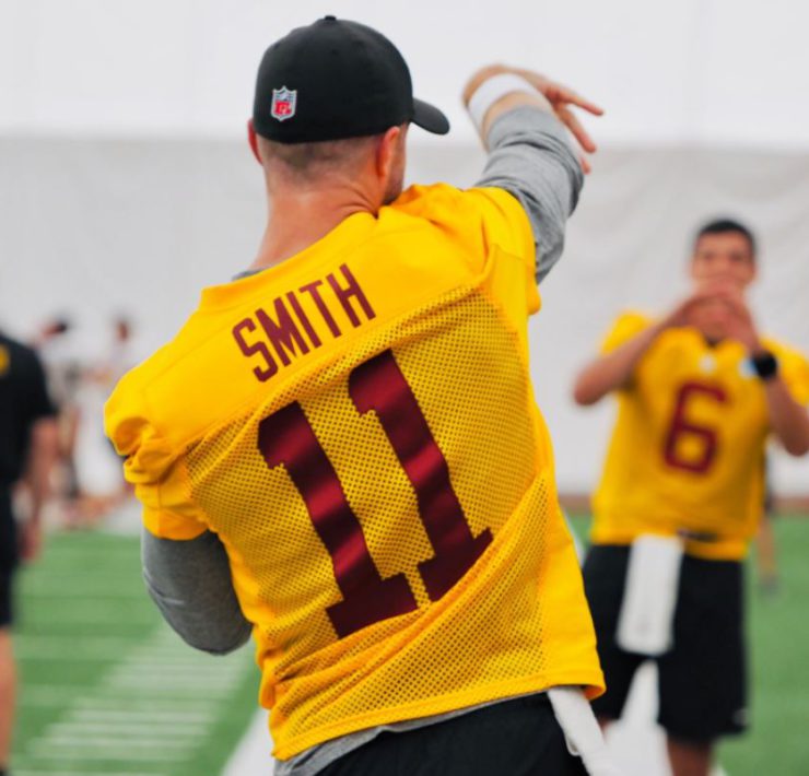 Washington Youngster Dwayne Haskins Thanks 'Big Brother' Alex Smith ...