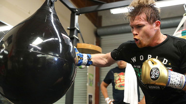 VIDEO: Canelo Alvarez Trains in Custom-Made D&G Shorts Decked Out With ...