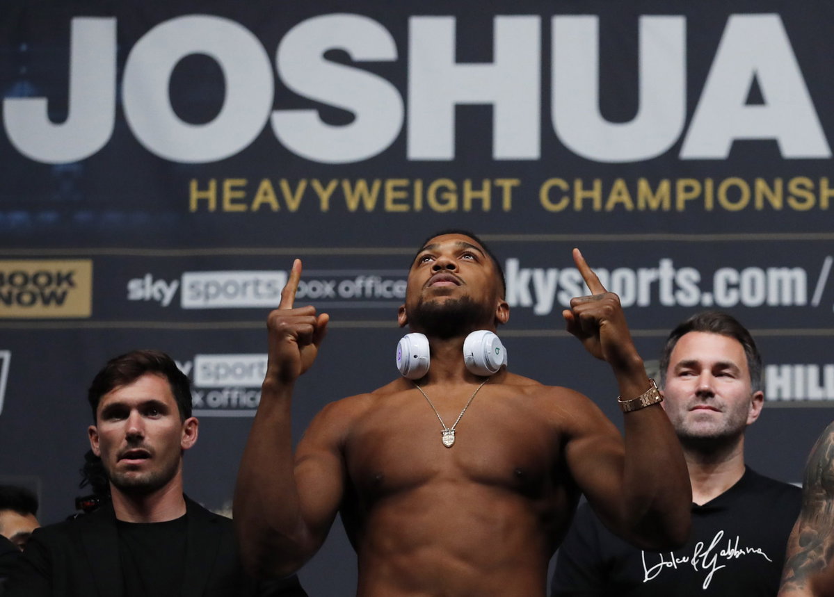 “Can Knock Anyone Out”: Anthony Joshua’s “Gun Shots” Like Punches in ...