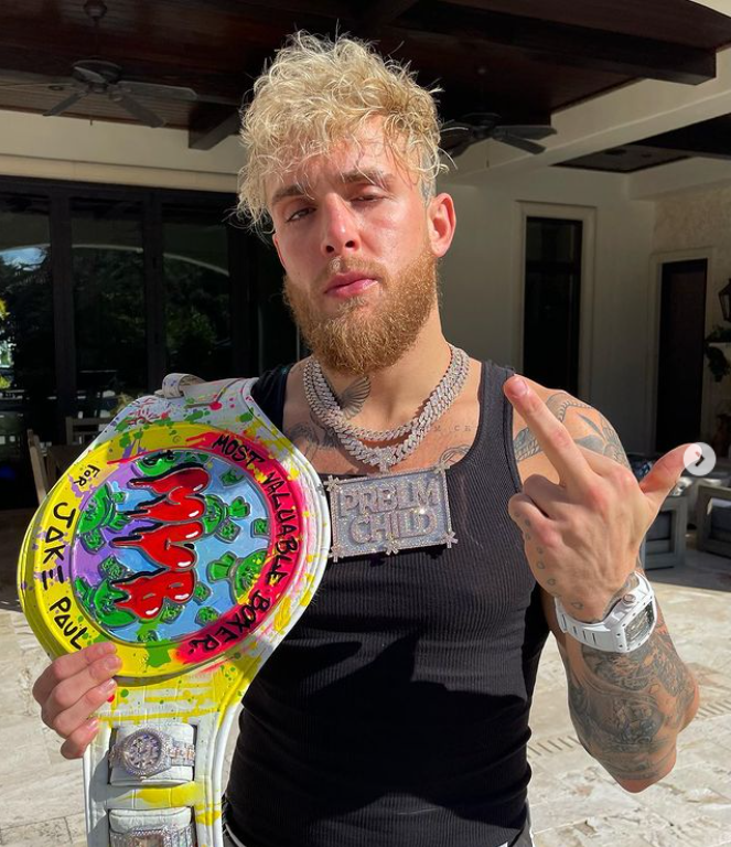 WATCH: Jake Paul Seen Flexing Half a Million Dollars Worth of Jewelry ...