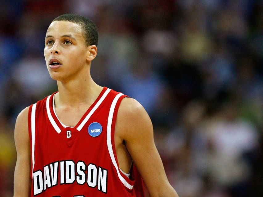 Steph Curry Davidson Jersey