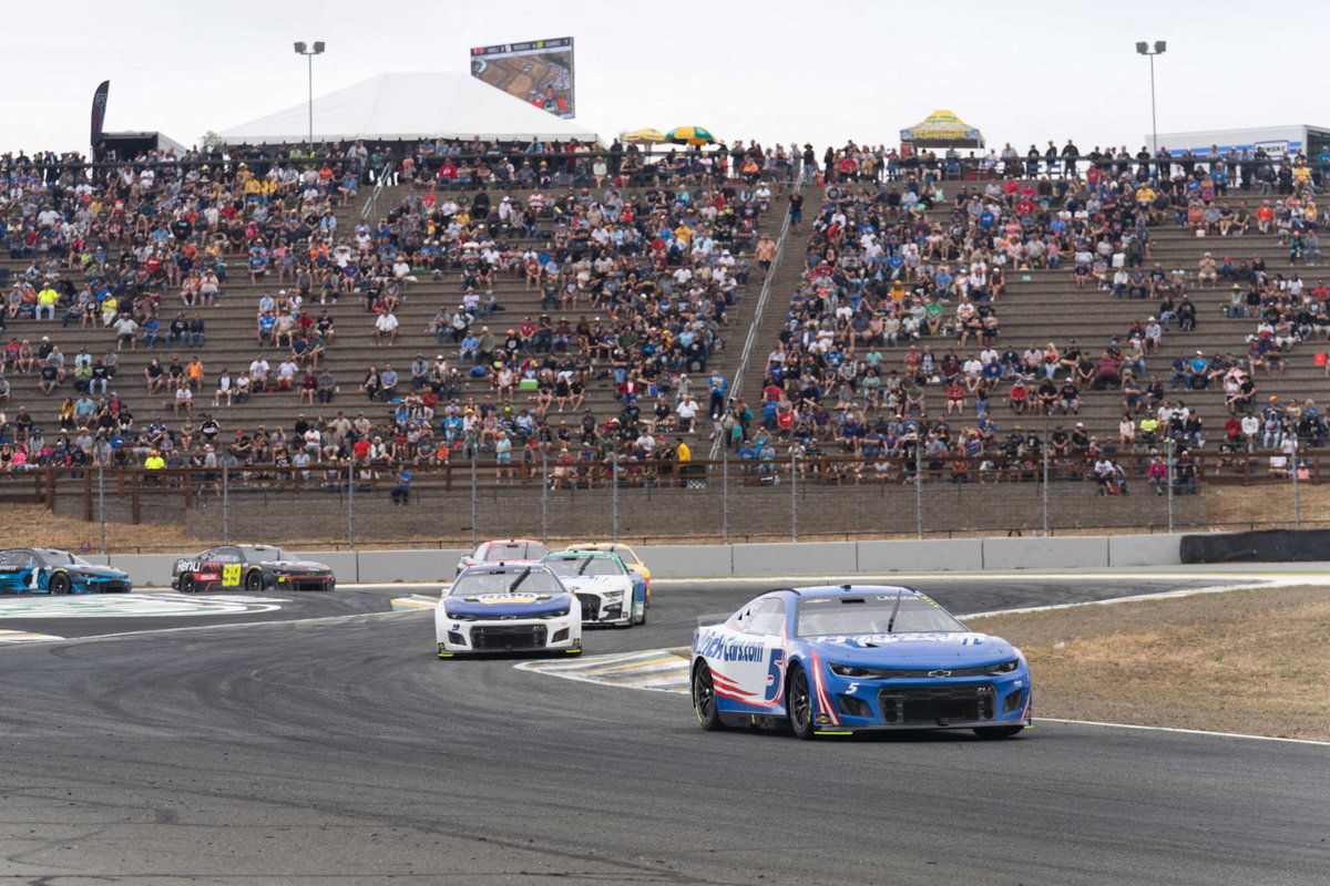 NASCAR News: All Track Activities Halt at Sonoma After Massive Chunks ...