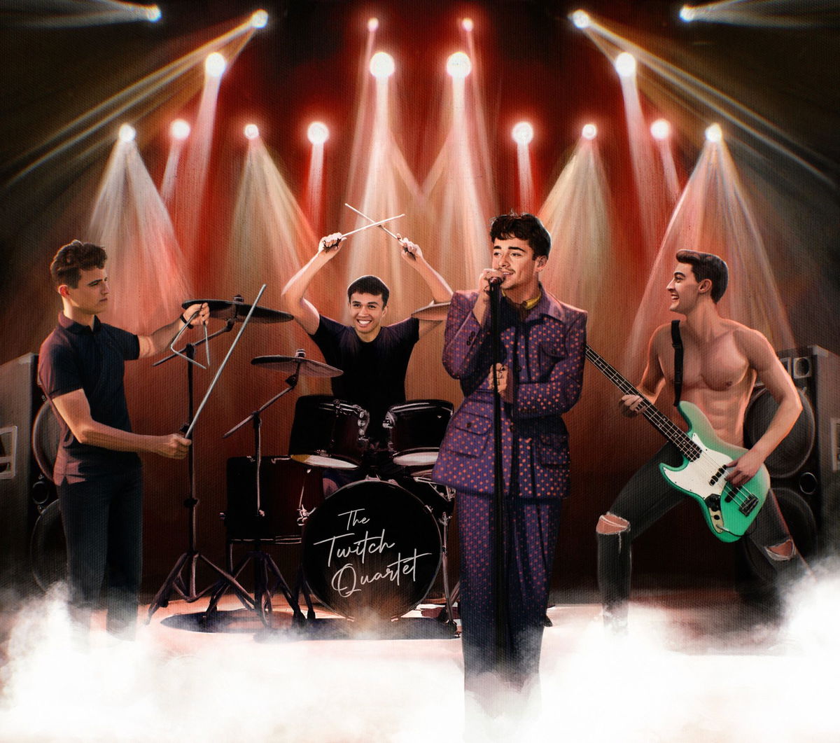 Fans Left Dumbfounded As F1 Favorite Twitch Quartet Ft Leclerc, Norris ...