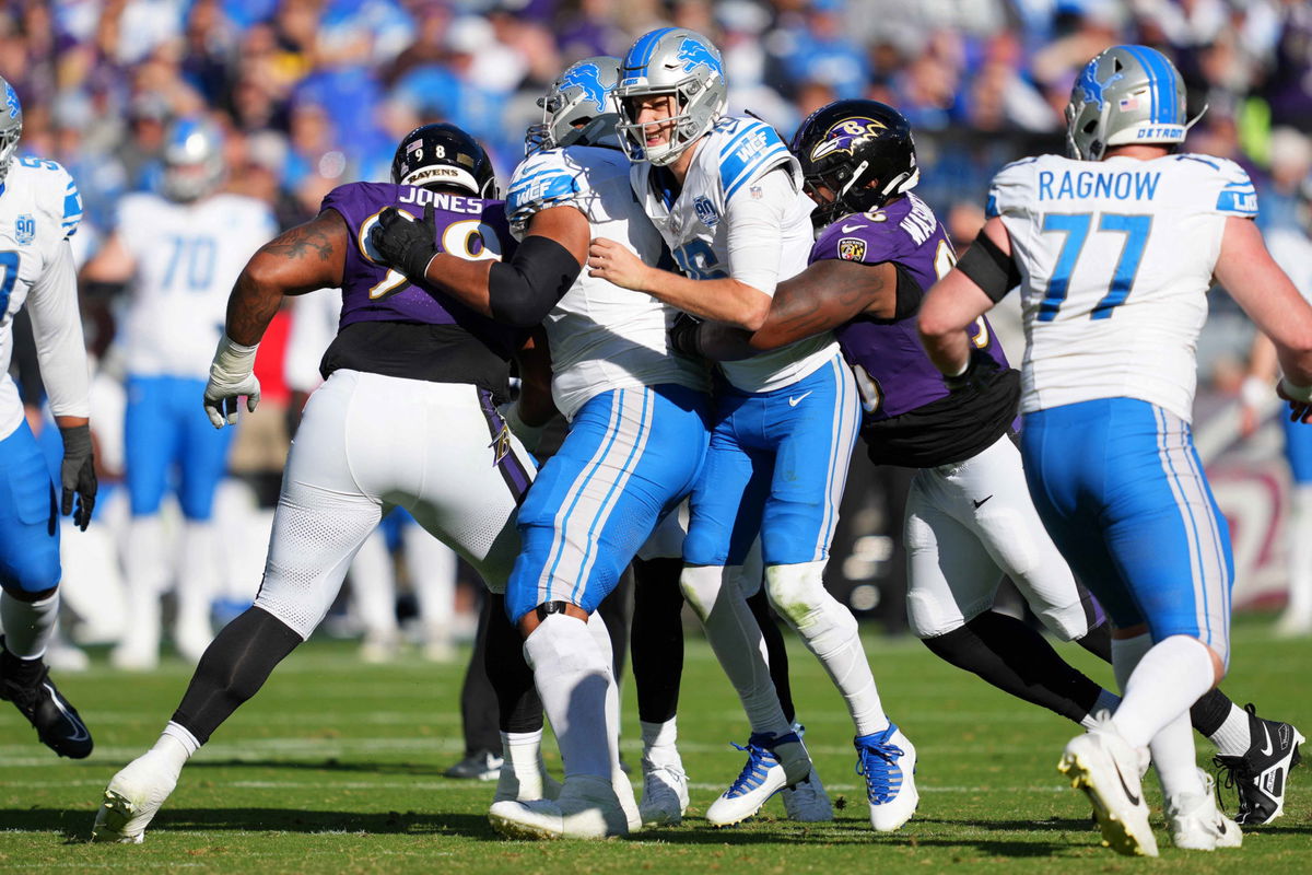 Detroit Lions Touch a New Season Low With a Below-20 Score as Ravens Hand Them a 32-Point ...