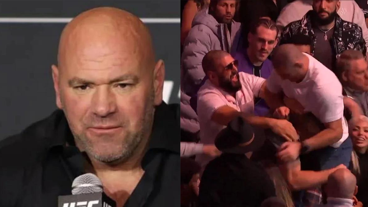 Dana White “Got Mad” Back Stage Reveals Gilbert Burns After Kids and ...