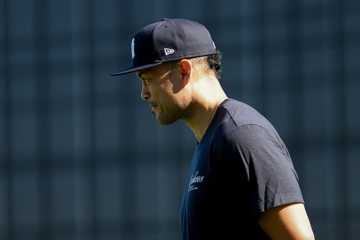 Giancarlo Stanton’s Spring Training Nightmare Continues, Struggles at ...