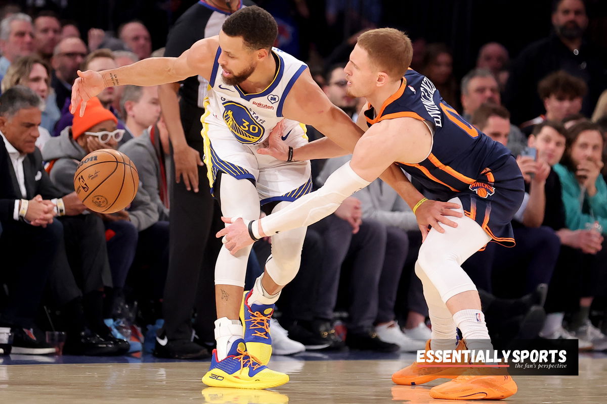Stephen Curry at MSG: Donte DiVincenzo Taunts 4X Champ With DC Horrors ...