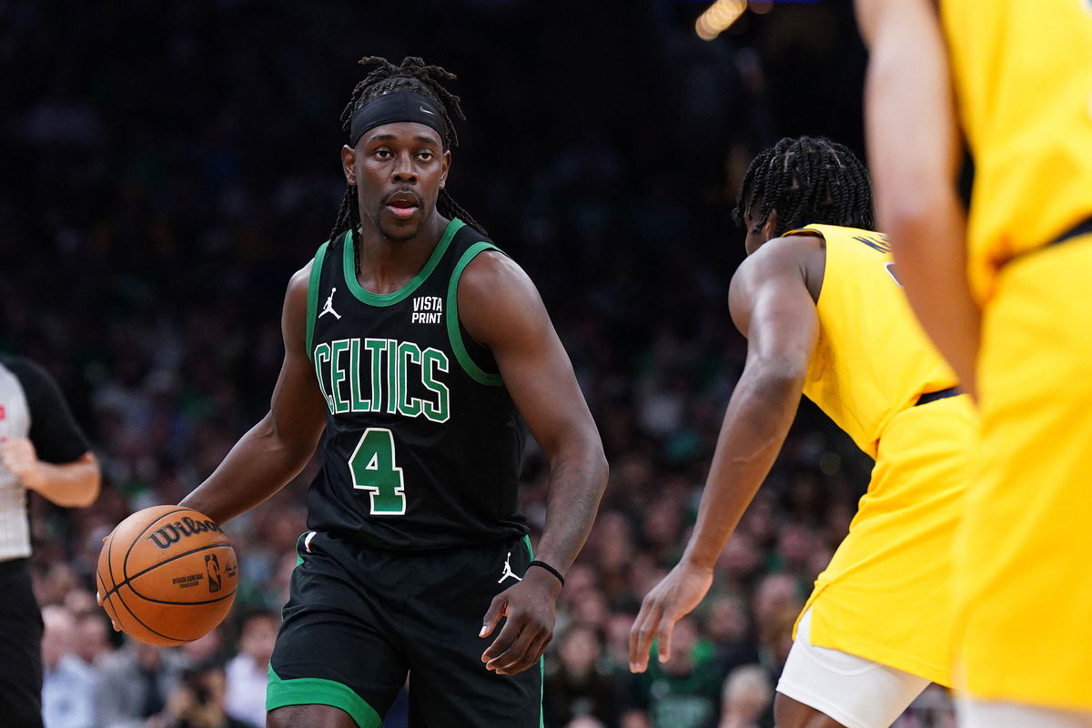 Awkward Screaming Catches Jrue Holiday Off Guard at Celtics' Post-Game ...