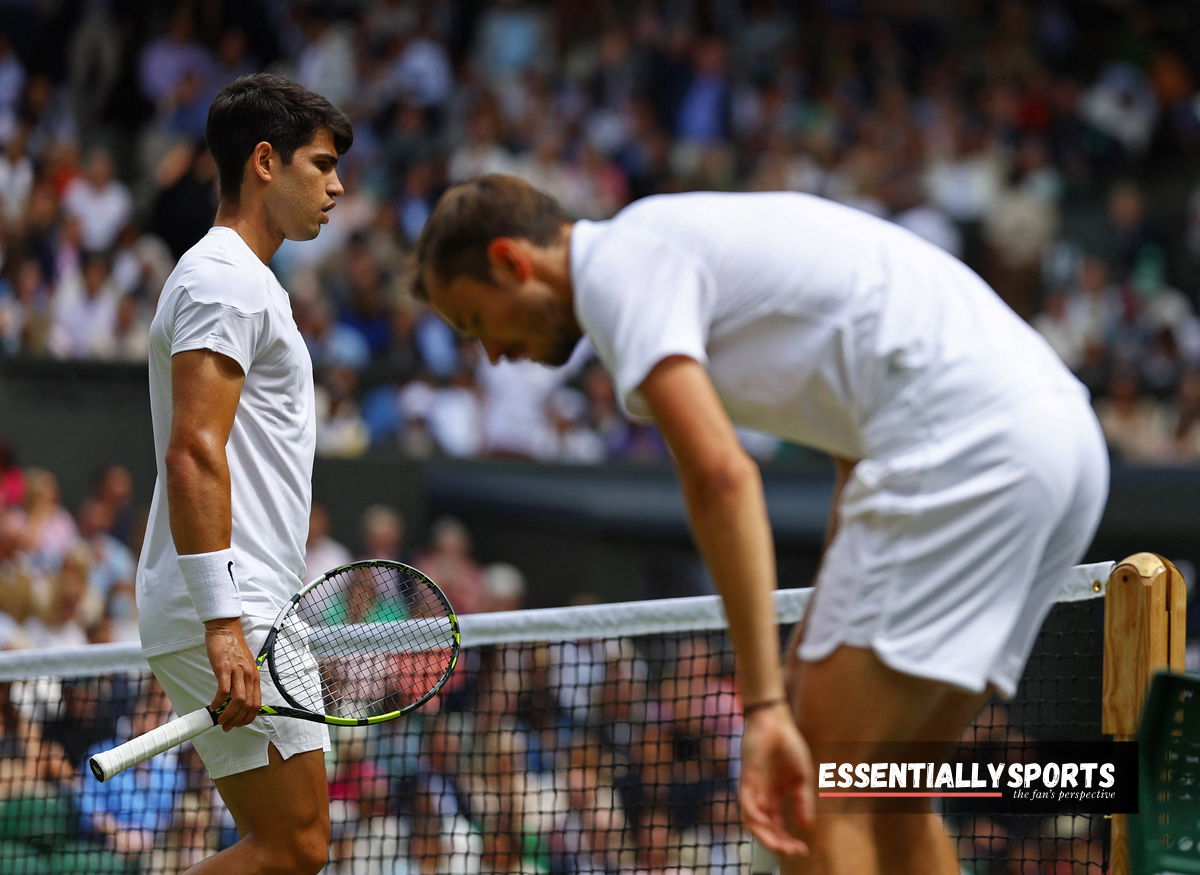 Wimbledon Controversy: Daniil Medvedev Escapes Shock Disqualification Against Carlos Alcaraz as ...