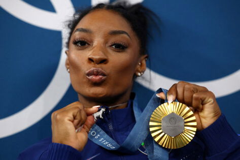 Sending a Strong Message, Simone Biles Reveals Why She Chose GOAT ...