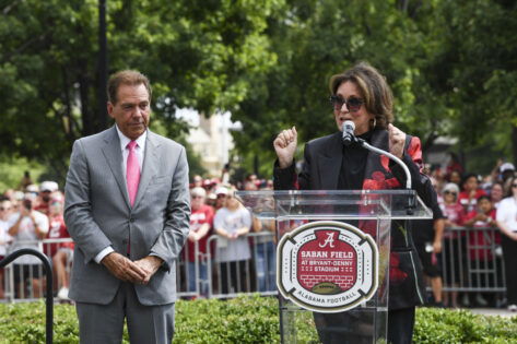 Hurricane Helene Can’t Keep Nick Saban’s Wife Miss Terry Away From ...