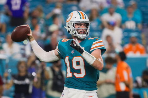 Is Skylar Thompson Injured? Dolphins QB Goes Off-Field After a Brutal ...