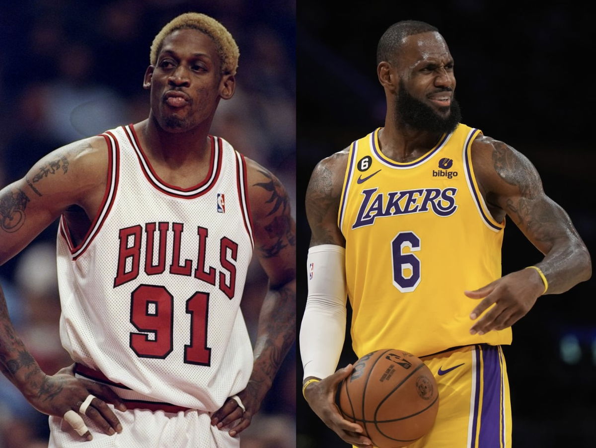 Years Before Calling LeBron James Average, Dennis Rodman Was Willing to ...