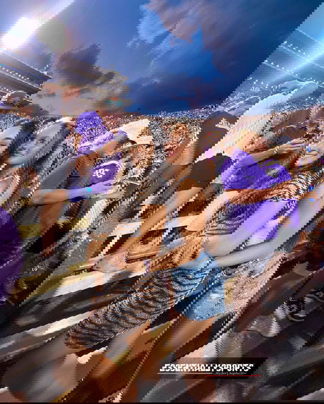 LSU Gymnast Elena Arenas and Savannah Schoenherr Step Up Their Game Day ...