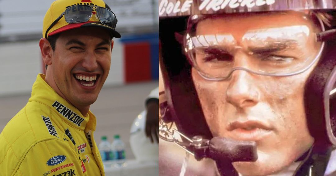 Joey Logano Recreates Iconic Hollywood Moment From Tom Cruise’s NASCAR ...