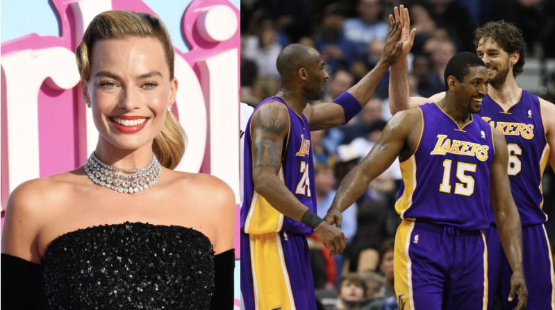 Gushing Over Margot Robbie, Ex-Lakers Champ Finds Deeper Meaning to ...
