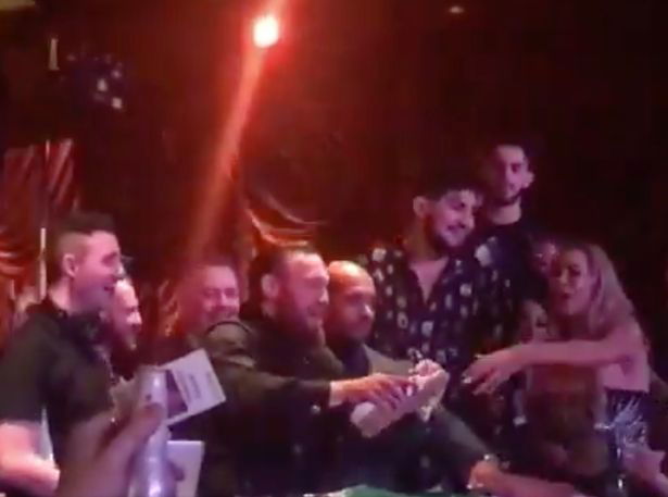 Watch: The Conor McGregor Party Goes Wild After the Notorious Showdown ...
