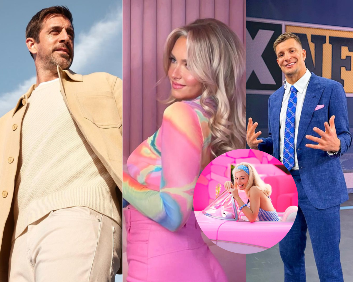 After Rob Gronkowski's GF Camille Kostek's Homage, Aaron Rodgers ...