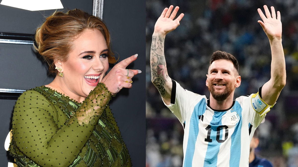 “I Love You Messi” - 15X Grammy Winner Adele Goes Gaga Over Lionel ...