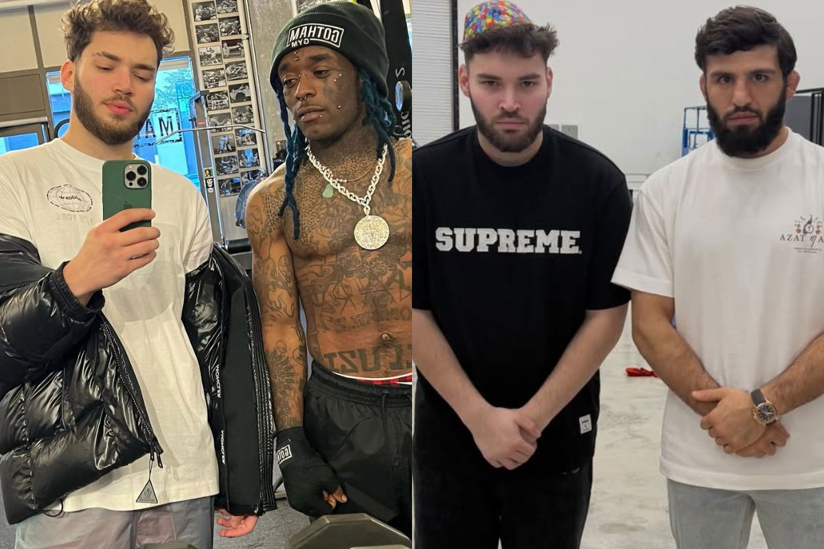 Adin Ross Compares UFC Stars to Rappers During $30M Jet Livestream ...