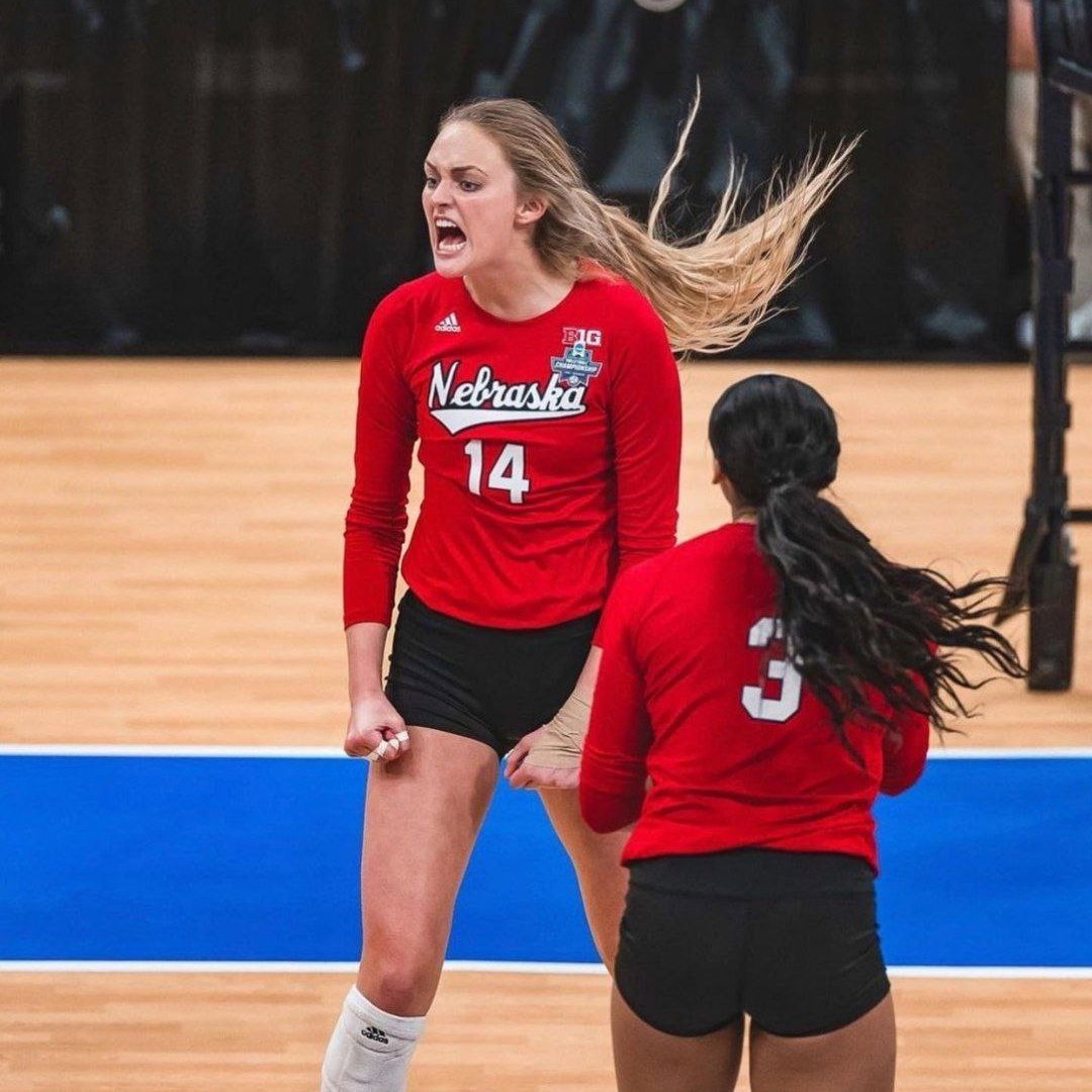 Nebraska Huskers Volleyball Senior Who Nullified Lindsay Krause’s ...