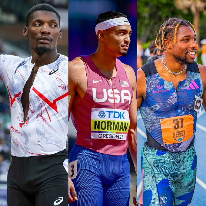 American Track Stars Fred Kerley, Noah Lyles and Michael Norman Set for ...