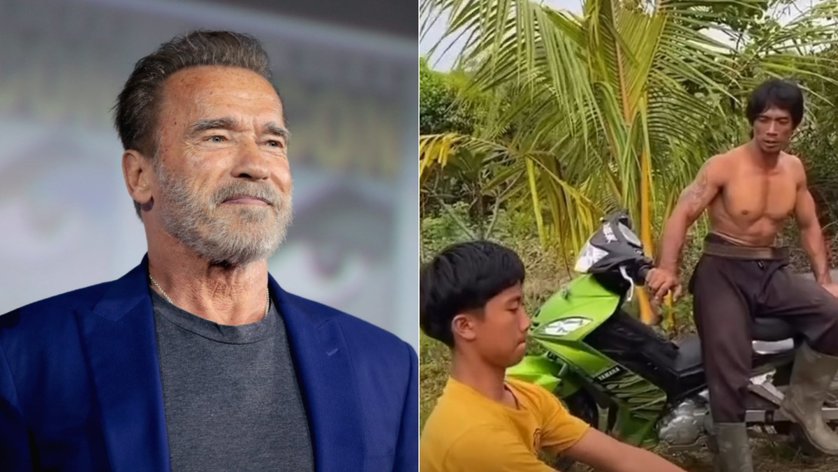 Arnold Schwarzenegger Inspired “The Hell Out Of” by Bodybuilding Duo ...