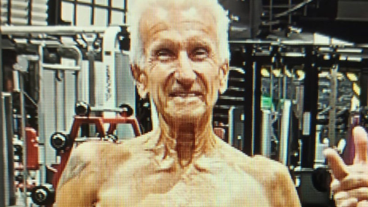 “Age Is Just a Number” Flexing Next to a Young Fitness Influencer, This ...