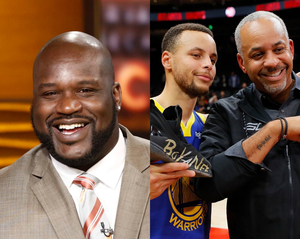 Shaquille O'Neal Shares Rare Footage of Young Stephen Curry Getting ...