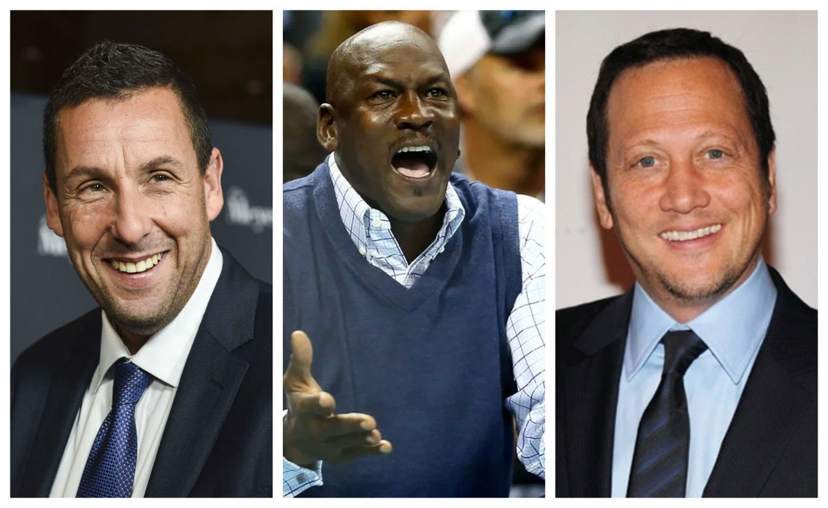 Adam Sandler and Rob Schneider Rub Salt on Michael Jordan’s Wounds With ...