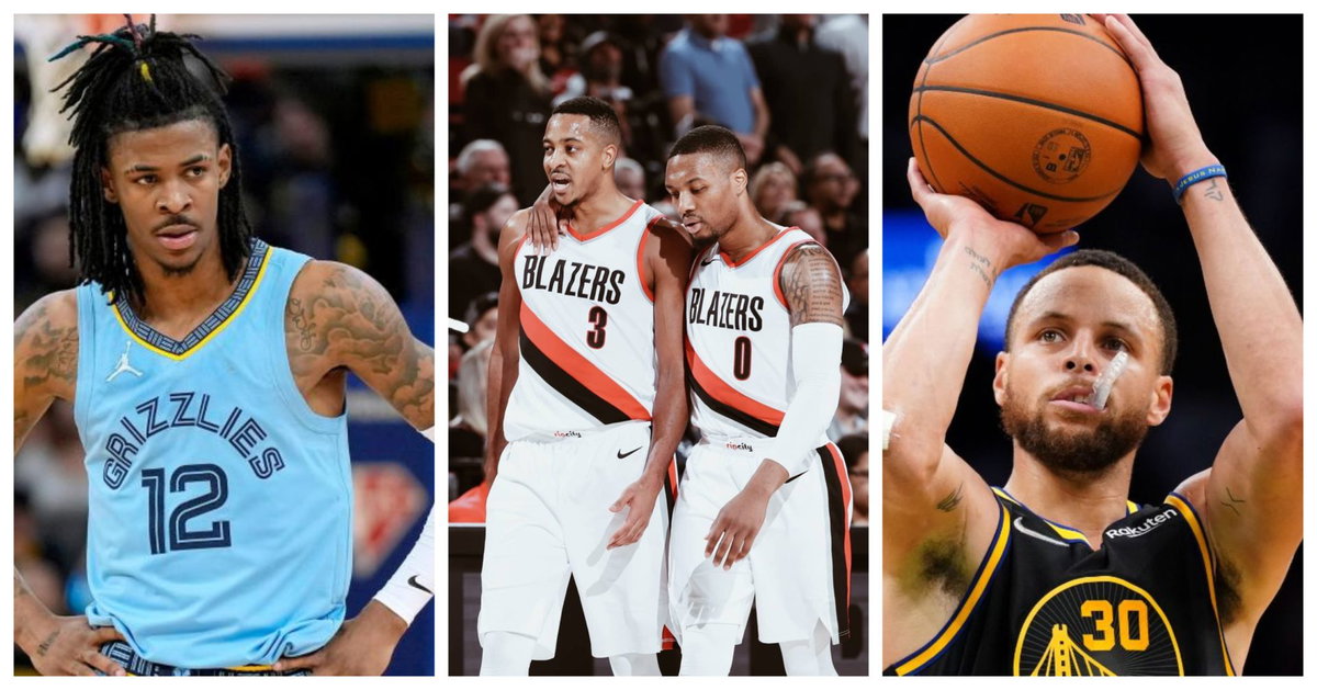 $231 Million NBA Star Ja Morant Gives Flowers to Stephen Curry, Damian ...