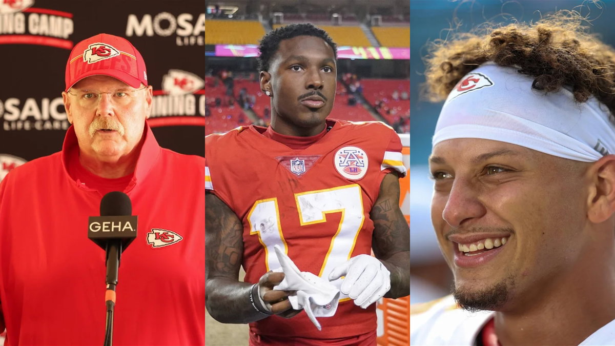 After Chiefs Land WR Mecole Hardman From Jets, Patrick Mahomes & Andy ...