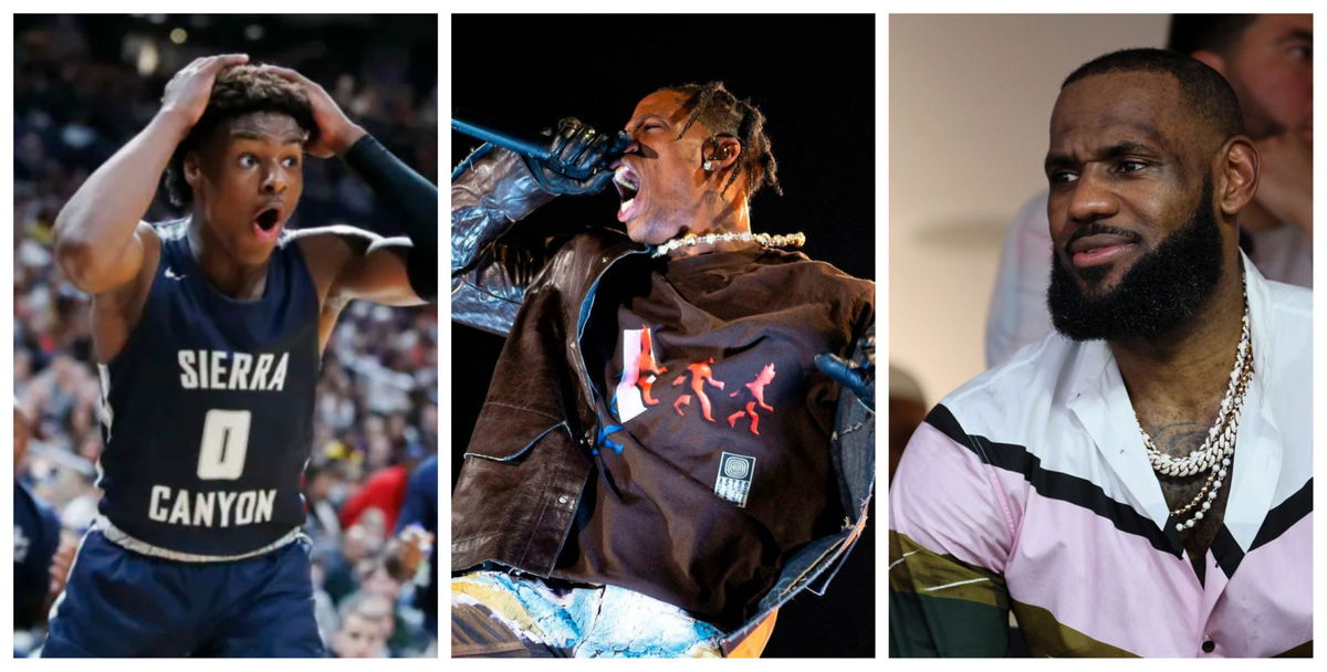 Father Time Makes Billionaire LeBron James Sentimental as Son Bronny ...