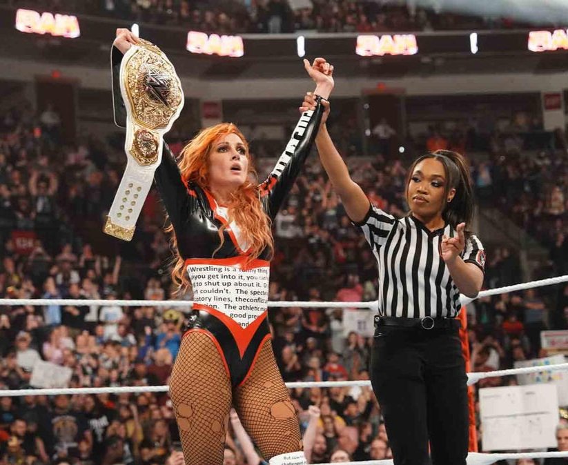 “Disappointed”: Becky Lynch’s World Title Booking Lambasted & Preferred ...