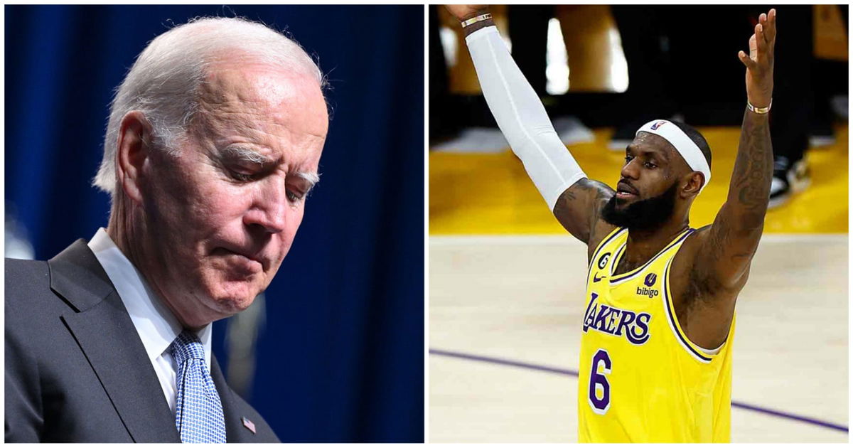 President Biden’s ‘Appearance’ at LeBron James’ Memorable Game Doesn’t ...