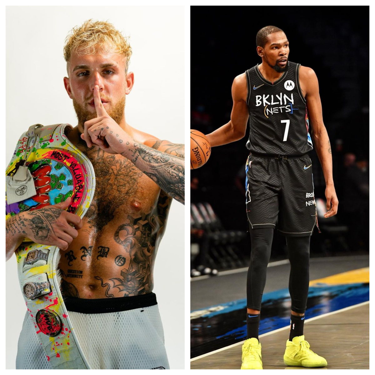 “Kevin Durant is One of the Greatest Athletes”: $30M Worth Jake Paul ...