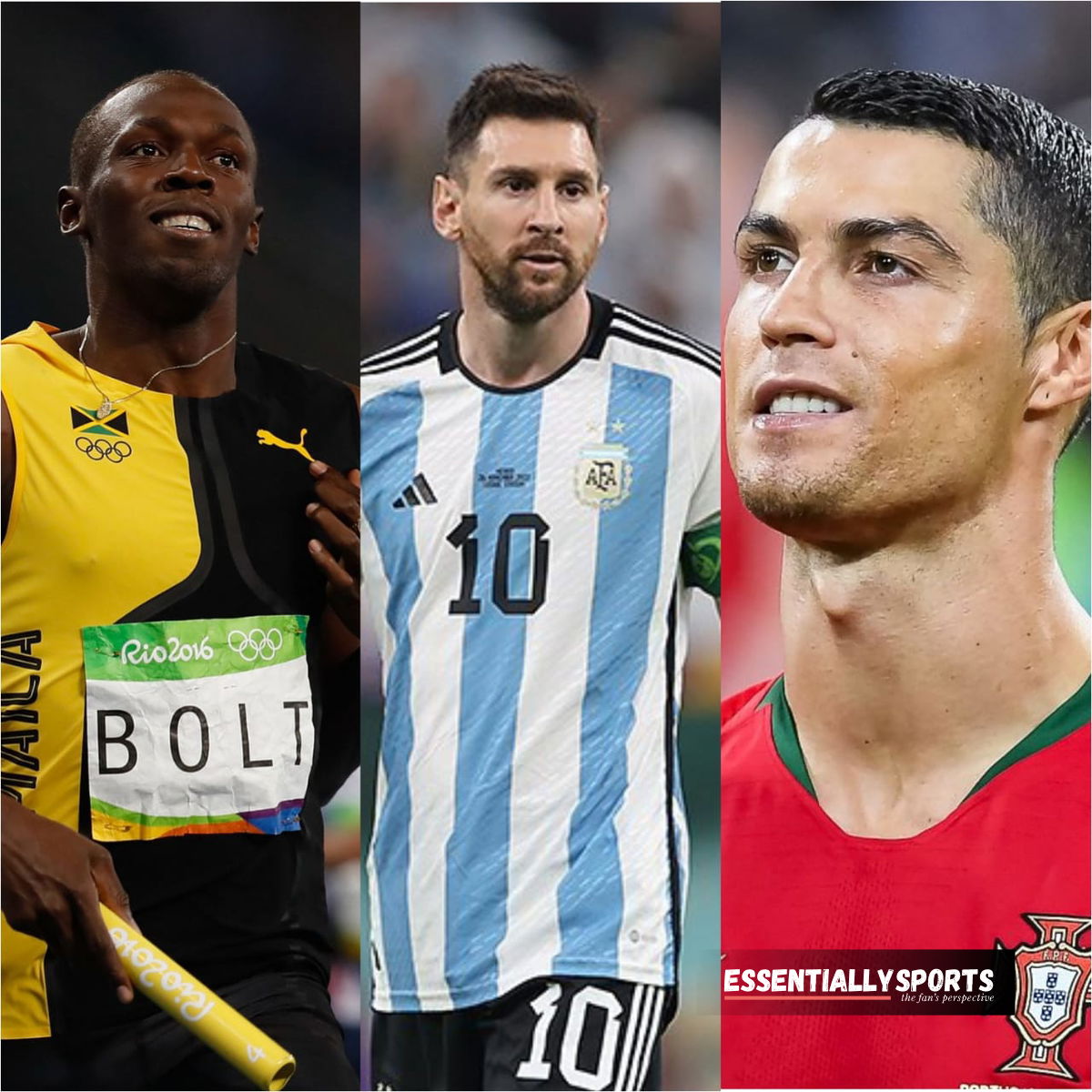 Its Cristiano Ronaldo” Usain Bolt Refuses To Include Lionel Messi In ‘top 3 Players Of All