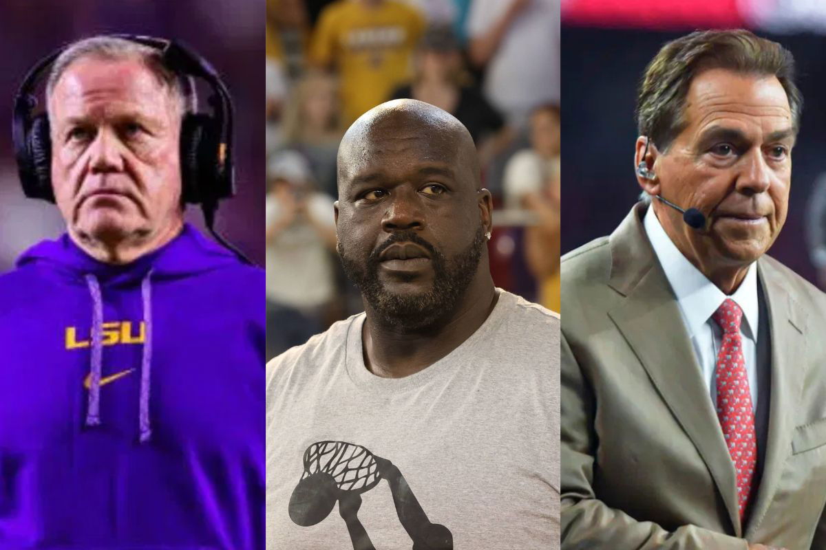 From Brian Kelly to Nick Saban; Here’s What Shaquille O’Neal Thinks ...