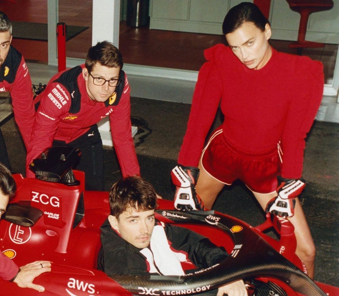 Charles Leclerc Joins Lewis Hamilton’s Close Friend Irina Shayk for a ...