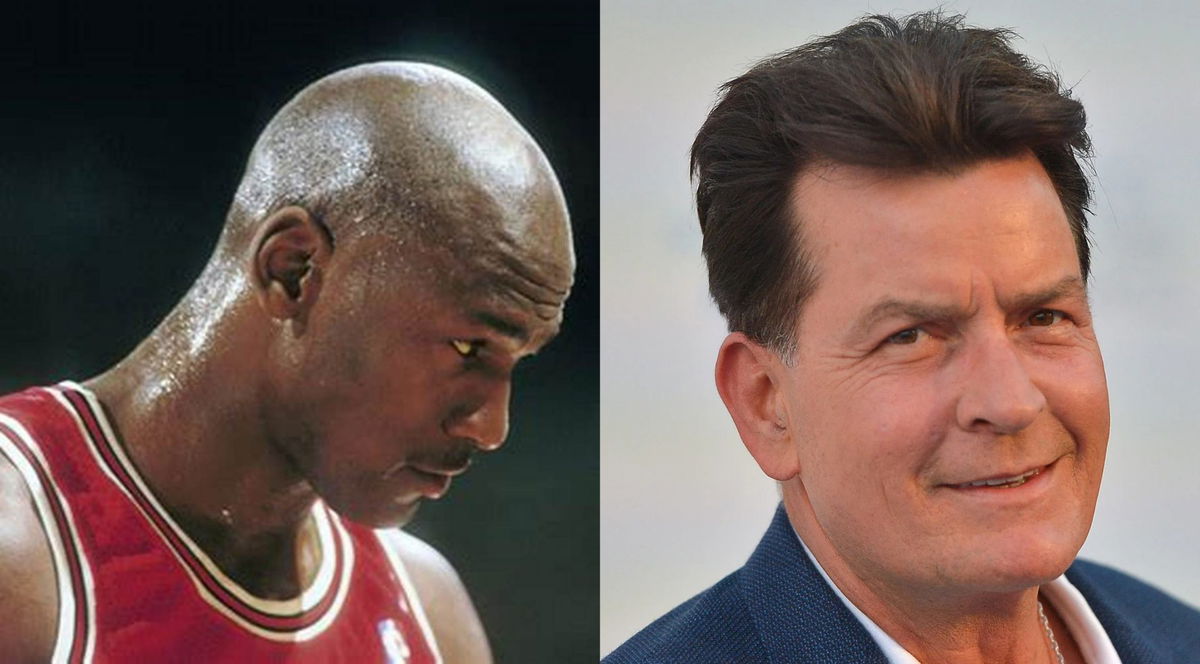 Michael Jordan Once Got Overconfident in Front of Charlie Sheen and ...
